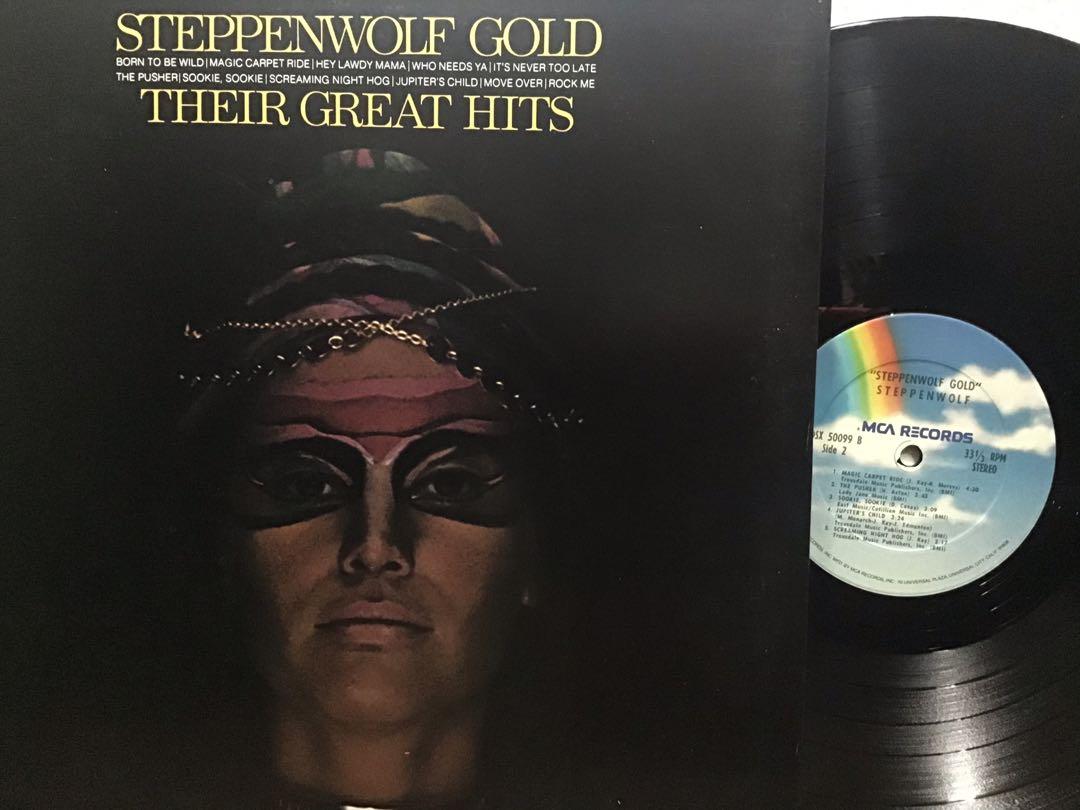 PIRING HITAM Steppenwolf - Gold : Their Greatest Hits VINYL LP Anubis ...