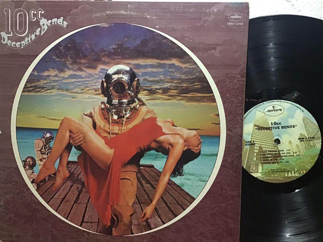 PIRING HITAM 10cc Deceptive Bends VINYL LP Anubis Classic Rock, Hobbies & Toys, Music & Media ...
