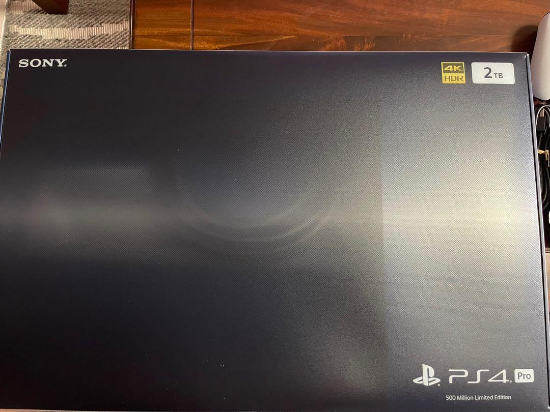 Playstation 4 500 Million Limited Edition, Video Gaming, Video Game ...