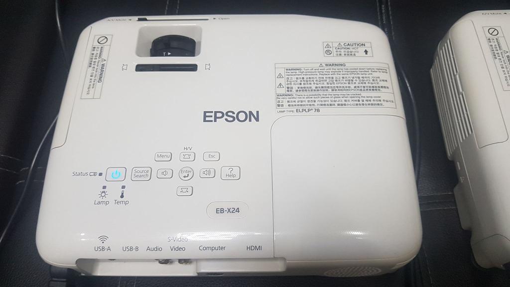 projector epson EB-X24 3500 lumens XGA, TV & Home Appliances, TV ...