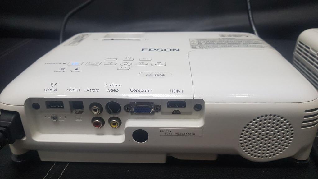 projector epson EB-X24 3500 lumens XGA, TV & Home Appliances, TV ...
