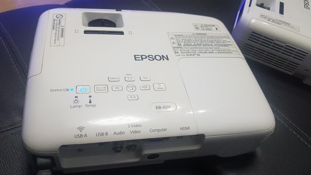 projector epson EB-X24 3500 lumens XGA, TV & Home Appliances, TV ...