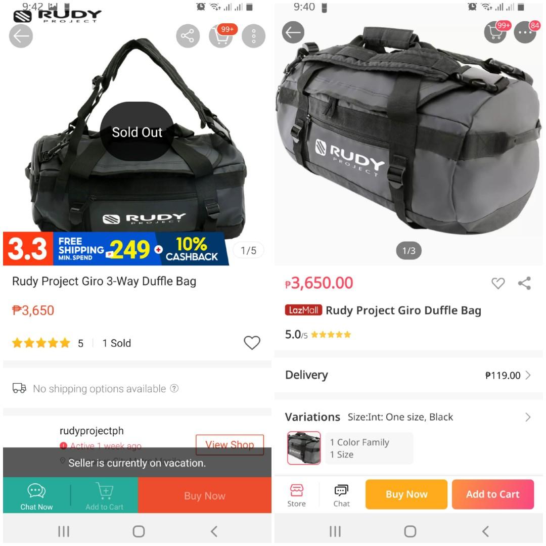 Rudy Project 40 liter limited edition "Marlboro" waterproof sports 3 ...