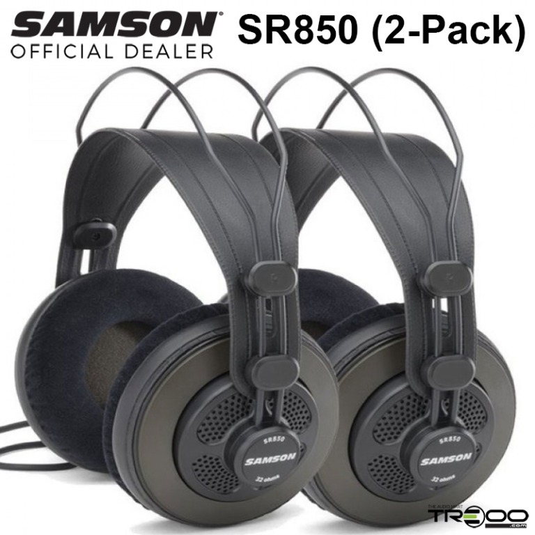 [Official] Samson SR850 (2-Pack) Professional Semi Open-Back Studio ...