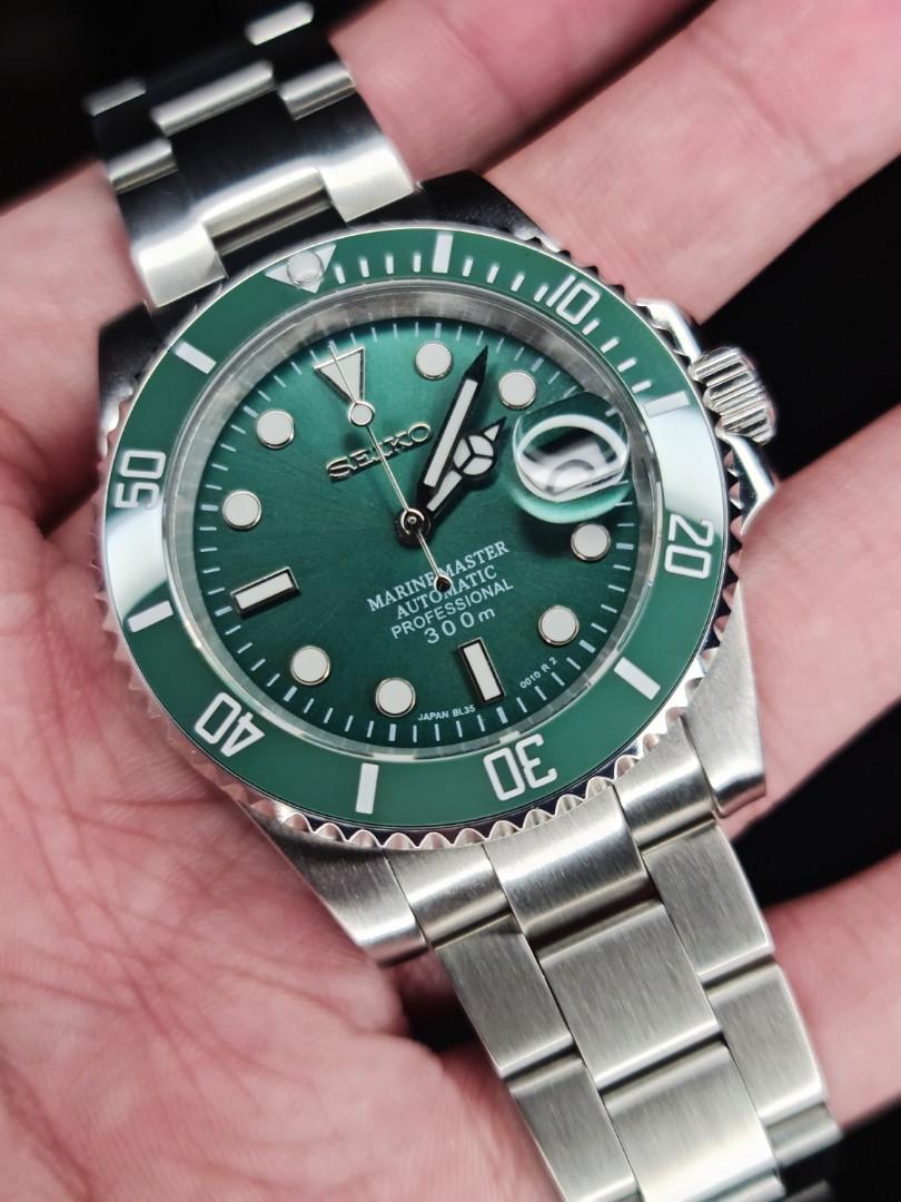 Seiko Seikolex Hulk Submariner Mod, Men's Fashion, Watches ...