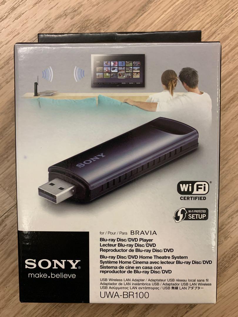 Sony USB LAN ADAPTER (UWA-BR100), 電腦＆科技, 電腦周邊及配件, 電腦線、轉接線及轉換器 - Carousell