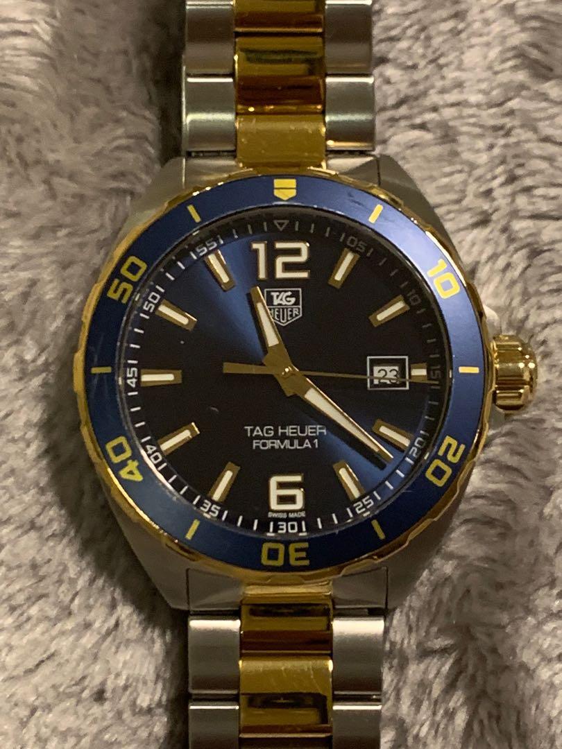 TAG HEUER FORMULA 1 TWO TONE watch, Luxury, Watches on Carousell