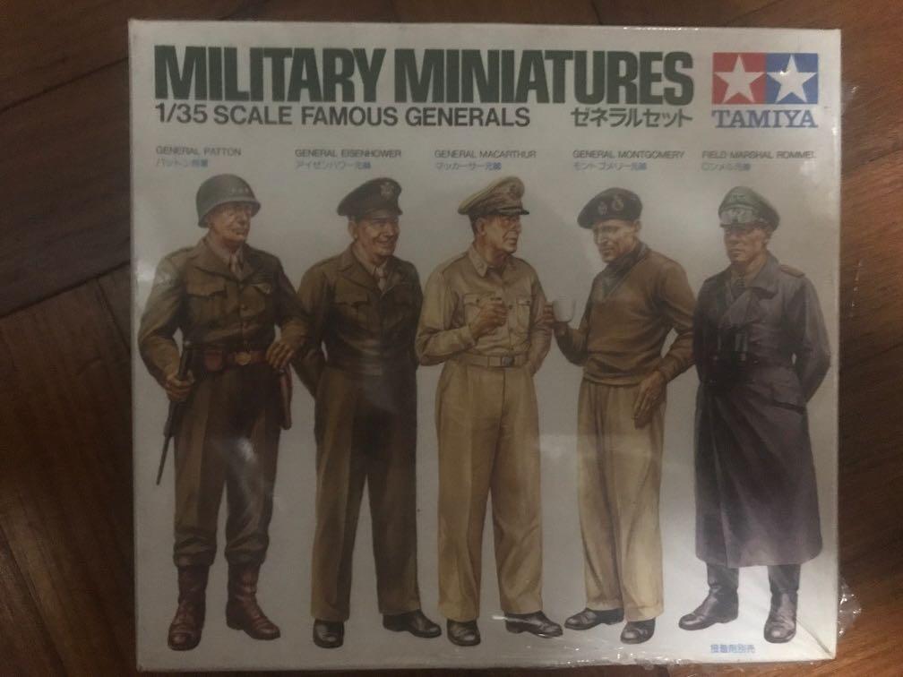Tamiya 35118 1/35 scale Famous Generals, Hobbies & Toys, Toys & Games ...