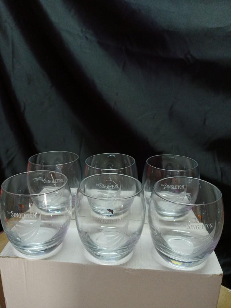 The Singleton Whiskey Glass X 6 pieces, Furniture & Home Living ...