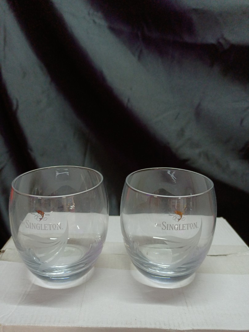 The Singleton Whiskey Glass X 6 pieces, Furniture & Home Living ...