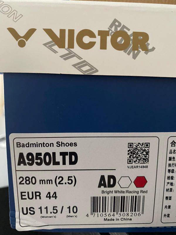 Victor A950 LTD Badminton shoes, Men's Fashion, Activewear on Carousell
