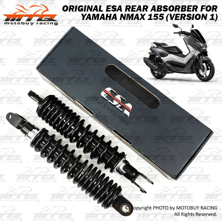 YAMAHA NMAX 155 (VERSION 1) HEAVY DUTY ORIGINAL ESA REAR ABSORBER, Auto ...