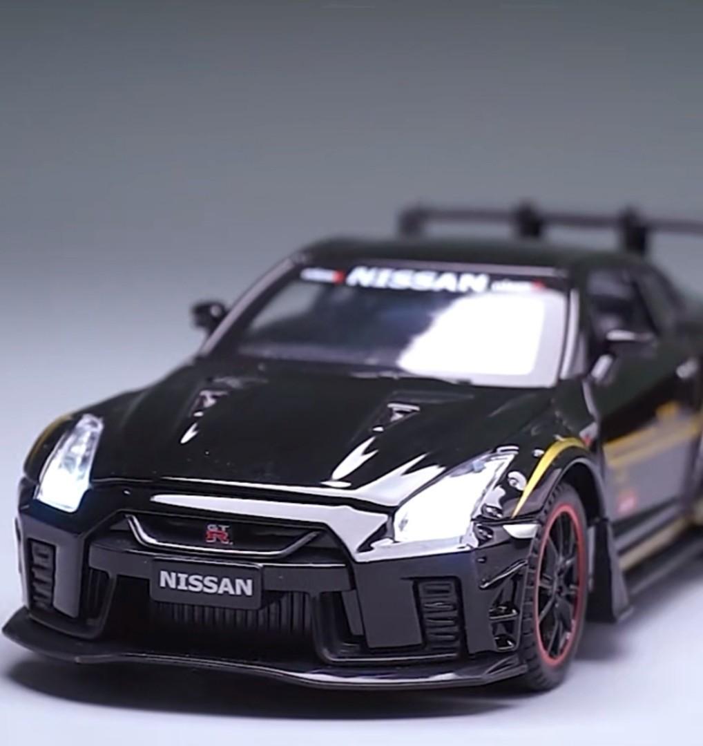 (READY STOCK) 1:32 Modded Nissan GTR R35 Metal Diecast Model Car with ...
