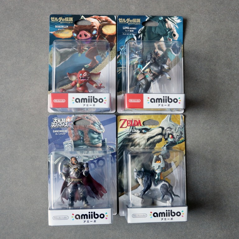 全新 Nintendo amiibo - The LEGEND of ZELDA - BREATH of the WILD 薩爾達傳 - 說曠野之息, 興趣及遊戲, 玩具 & 遊戲類 ...