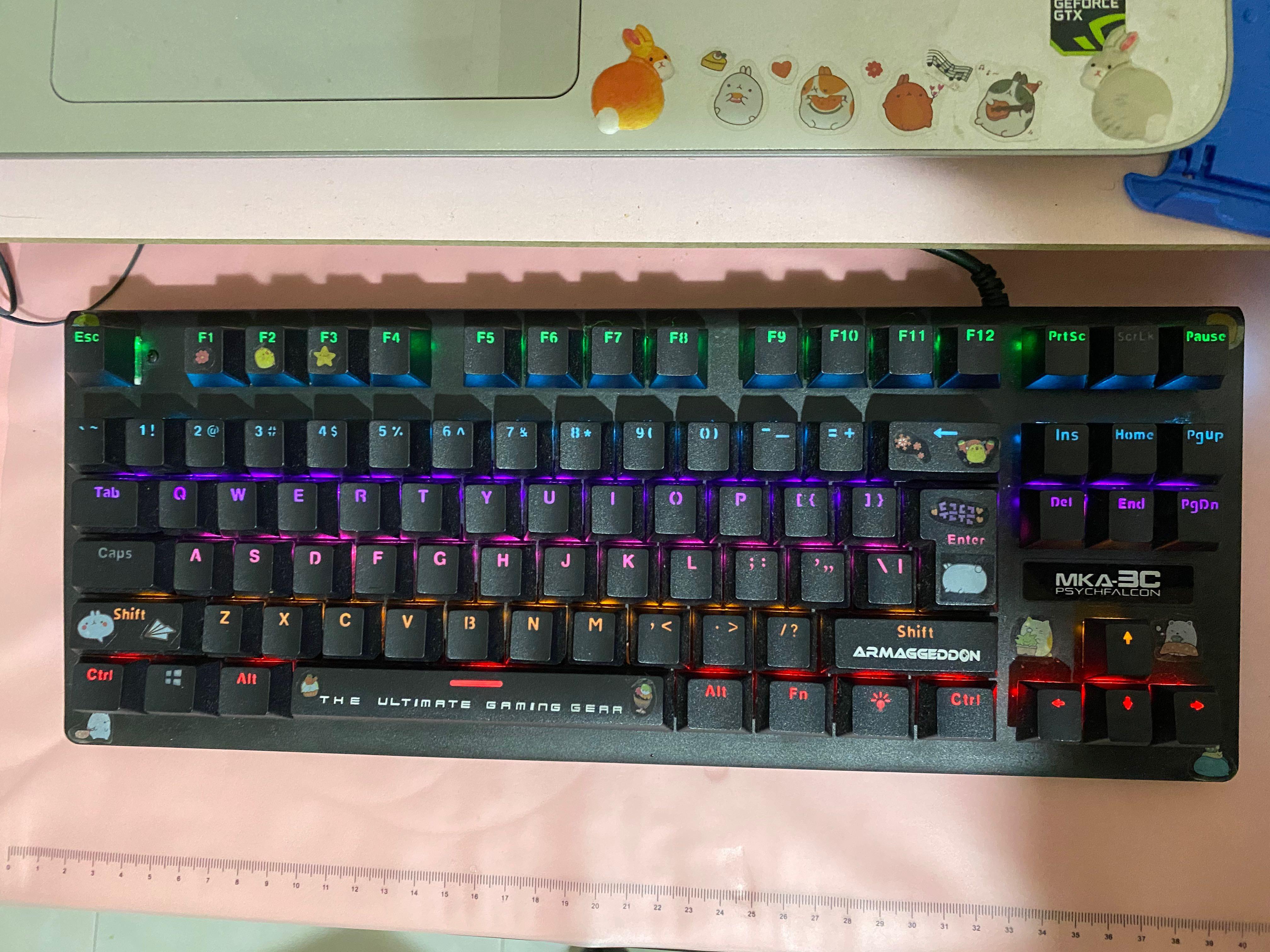 Armaggeddon MKA-3C Keyboard, Electronics, Computer Parts & Accessories ...