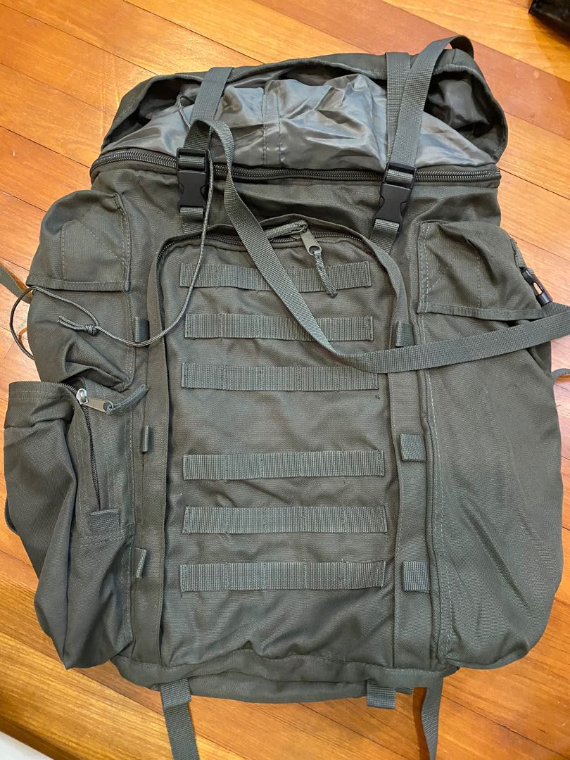 Army Haversack, Men's Fashion, Bags, Backpacks on Carousell