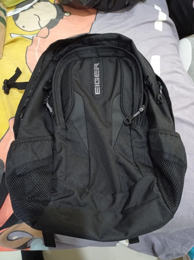 Backpack Eiger - ARCATA, Fesyen Pria, Tas & Dompet , Ransel di Carousell