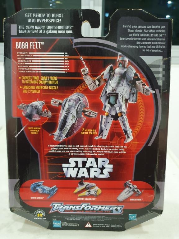 Boba Fett Slave 1 Transformers, Hobbies & Toys, Toys & Games on Carousell