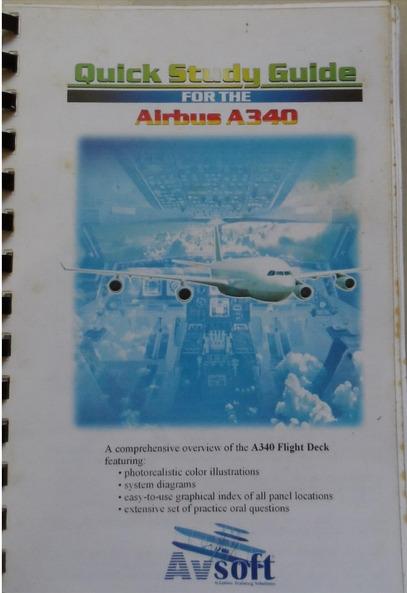 Boeing 737 NG, Airbus A340 Quick Study Guide by Avsoft, Hobbies & Toys, Books & Magazines ...