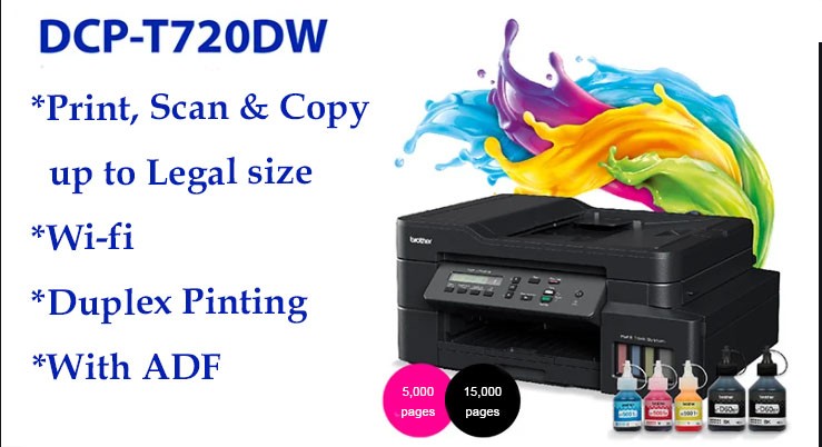 Brother DCP-T720DW, Computers & Tech, Printers, Scanners & Copiers on ...