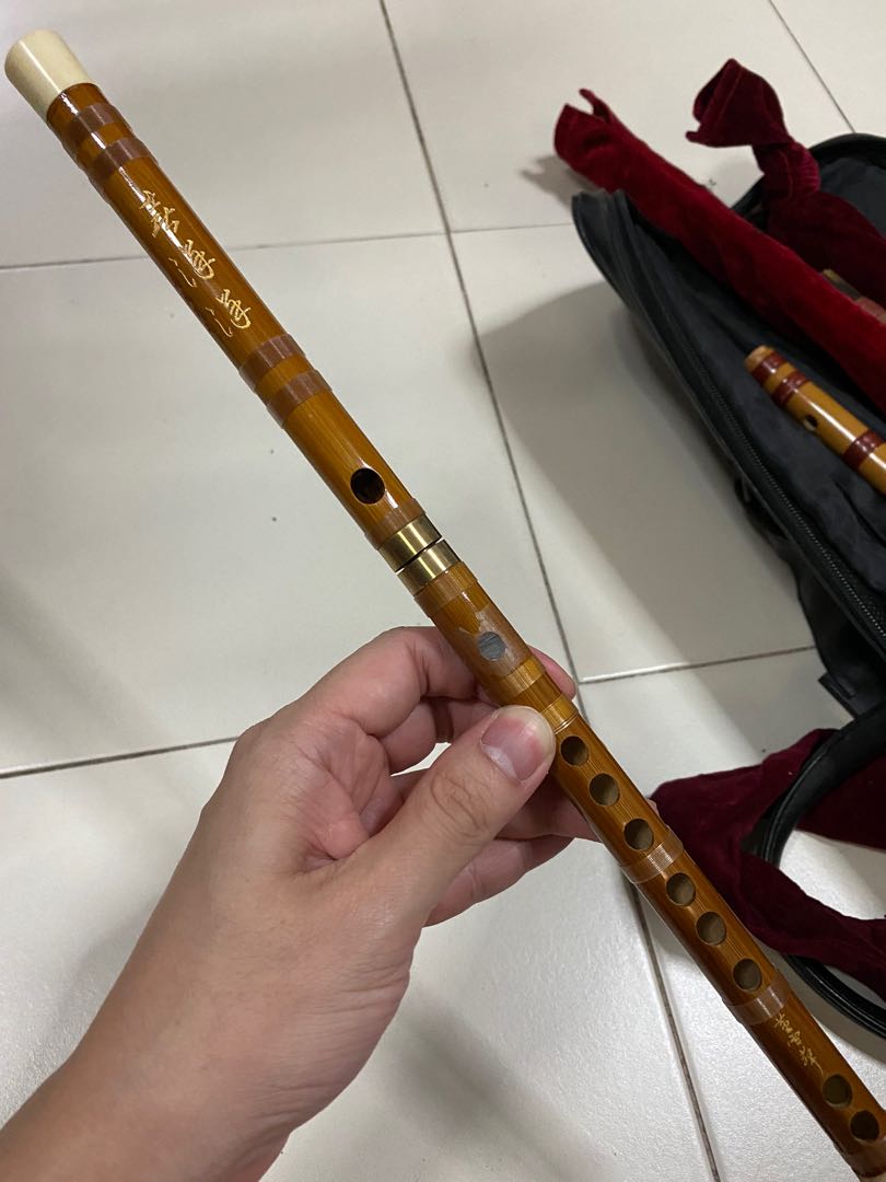 Chinese bamboo flute (Dizi) - 小D调, Hobbies & Toys, Music & Media ...