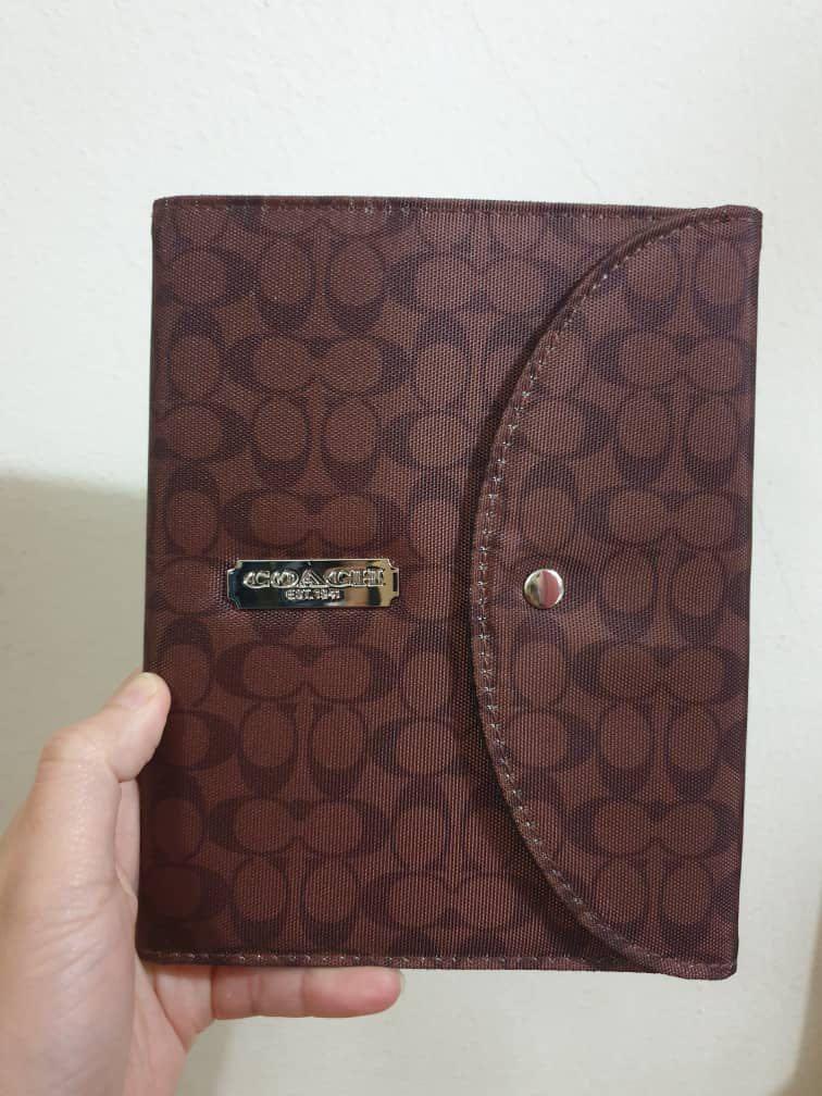Coach refillable diary + case, Hobbies & Toys, Books & Magazines ...