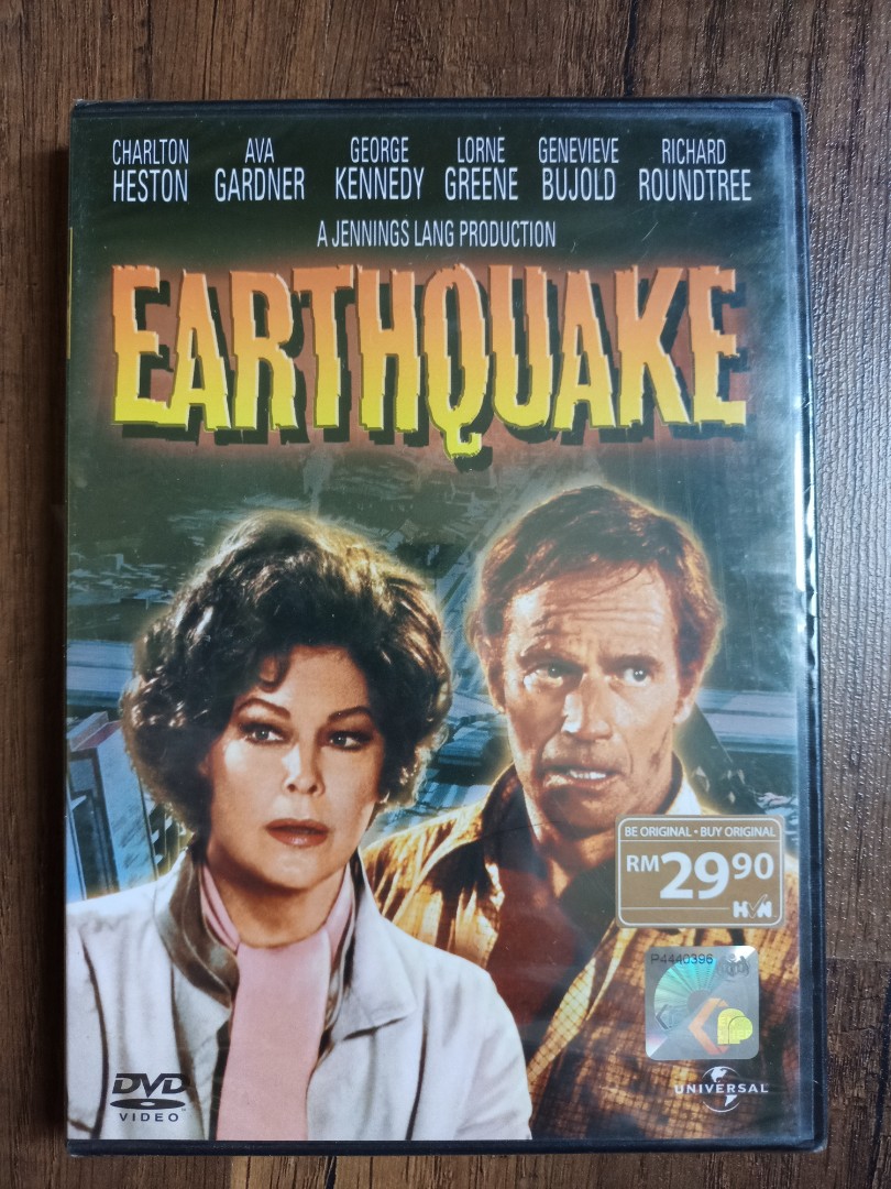 DVD Earthquake, Hobbies & Toys, Music & Media, CDs & DVDs on Carousell