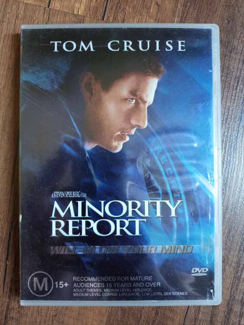 DVD Minority Report, Hobbies & Toys, Music & Media, CDs & DVDs on Carousell