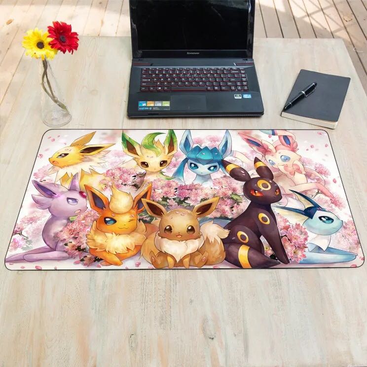 Eevee playmat 1 (eeveelutions), Hobbies & Toys, Toys & Games on Carousell