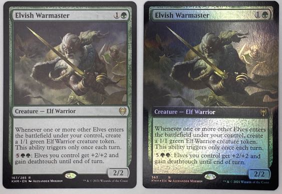 MTG - Elvish Warmaster, Hobbies & Toys, Toys & Games on Carousell