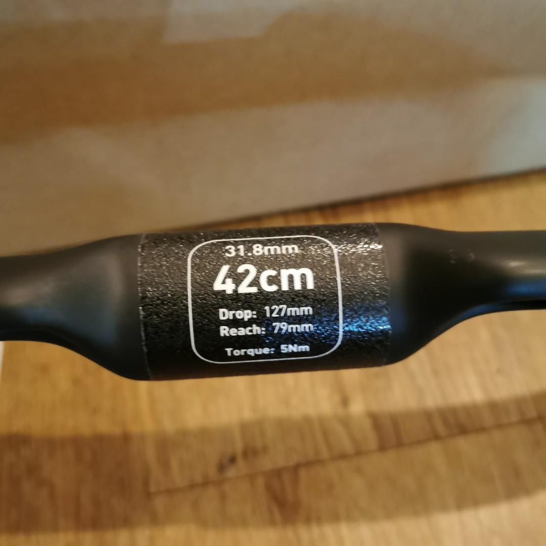 Enve Aero SES Gen 2 Drop Bar Aero Carbon Handlebar 42cm, Sports ...