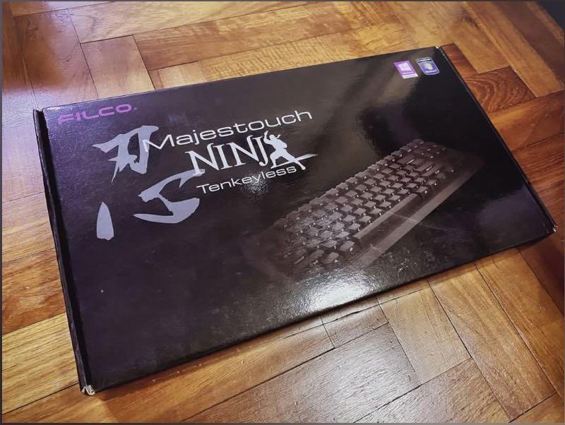Filco Ninja Majestouch 2 Tenkeyless Cherry Mx Blue Switch Mechanical ...