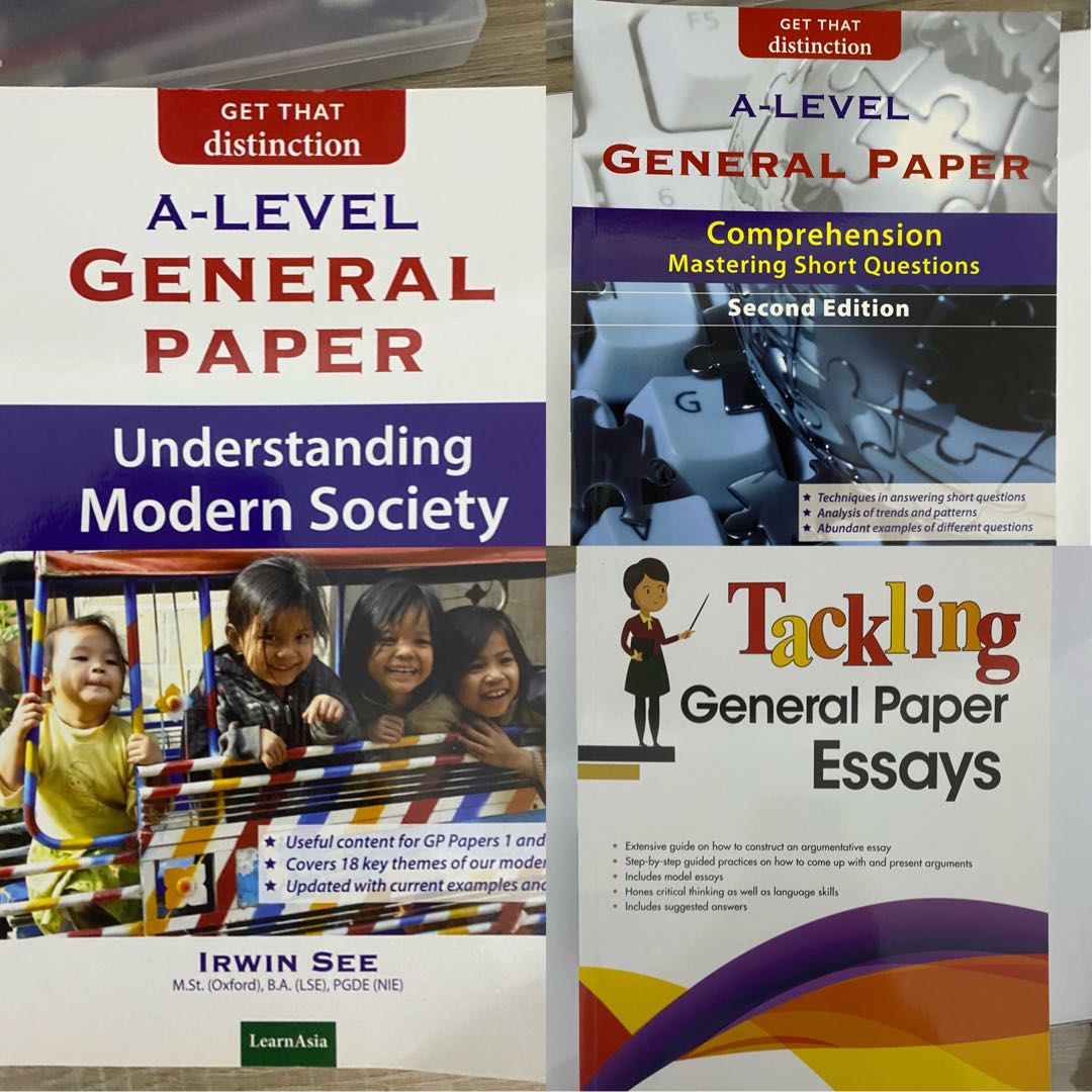 GCE A level English book|General paper|Reading|comprehension, Hobbies ...