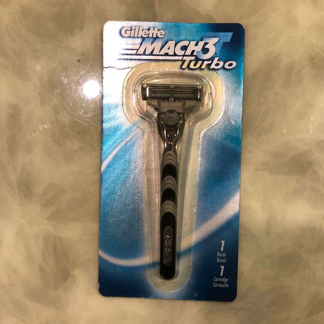 Gillette Shaver MACH3 Turbo, Beauty & Personal Care, Men's Grooming on ...