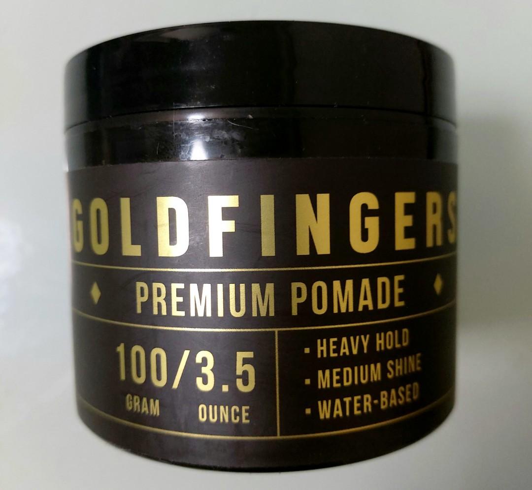 Goldfinger Pomade 100g, Health & Beauty, Men's Grooming on Carousell
