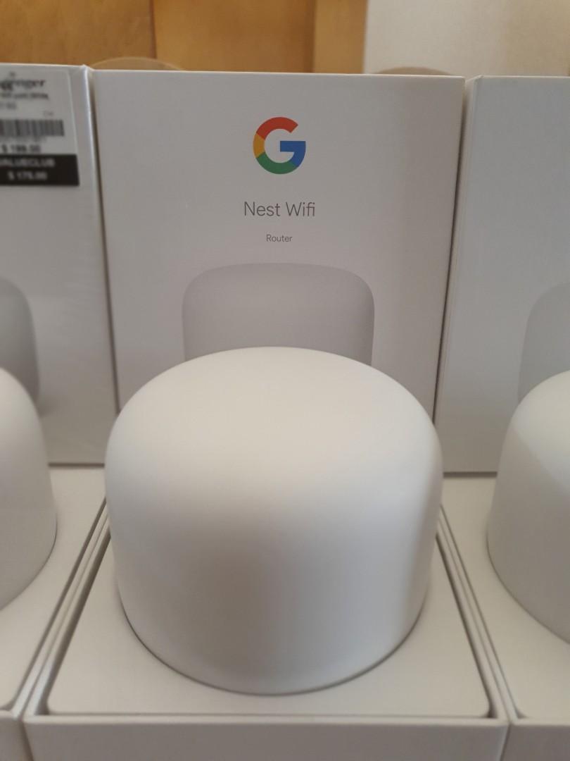 Google Nest Wifi Router and Satellite Add-on Point for Mesh Networking, Computers & Tech, Parts ...
