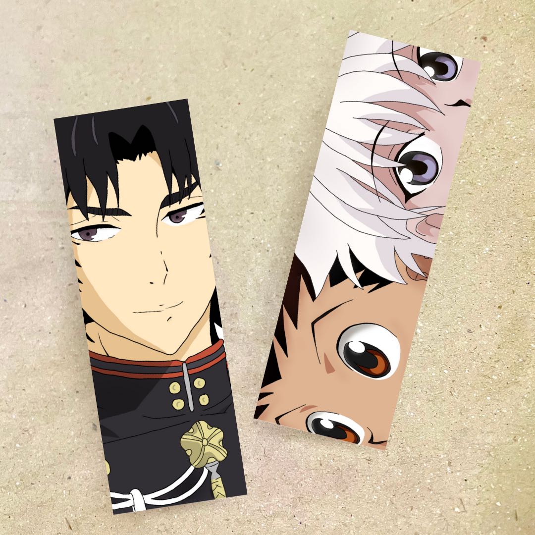 Guren and Gon and Killua handmade bookmarks, Hobbies & Toys, Books ...