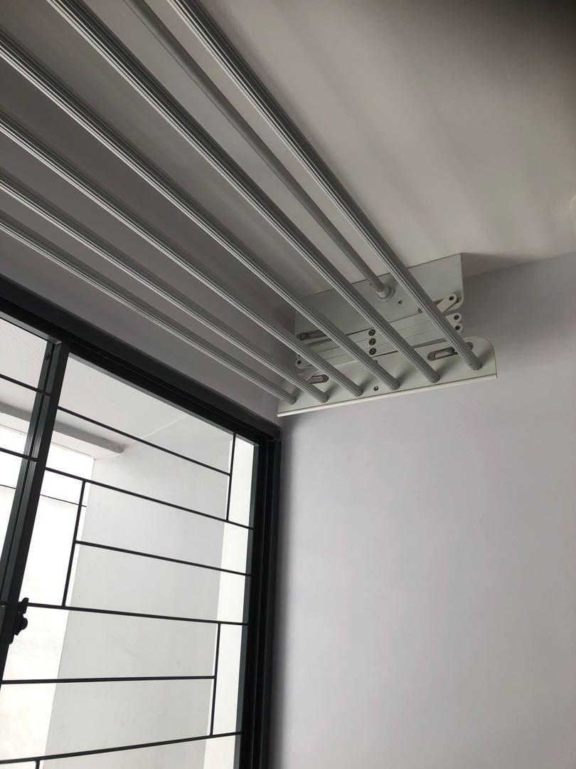 HDB BTO Laundry Rack, Furniture & Home Living, Bathroom & Kitchen ...