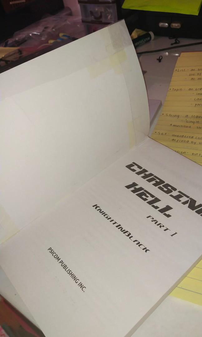 HELL UNIVERSITY(1 AND 2), CHASING HELL(1 ) BY KIB(KNIGHT IN BLACK) FOR ...