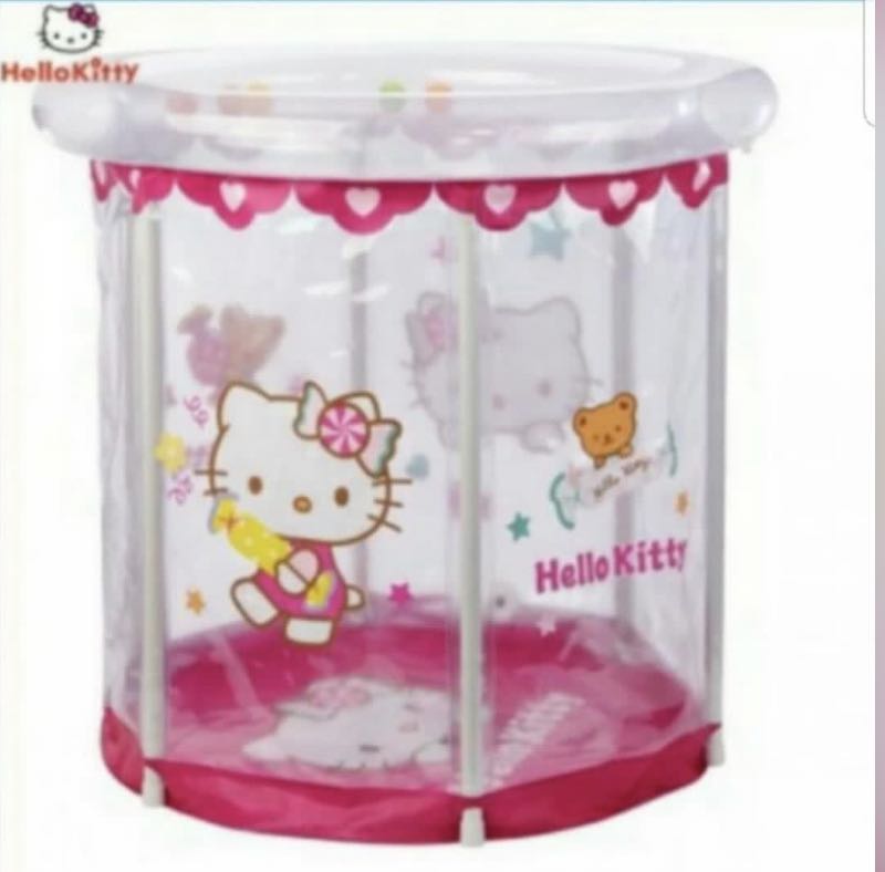 Hello Kitty Inflatable Pool, Babies & Kids, Babies & Kids Fashion on ...