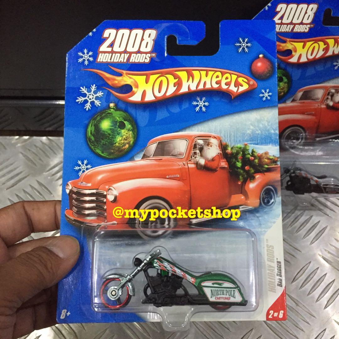 Hot Wheels BAD BAGGER - Motorcycle / Cruiser Bike / 2008 Hotwheels ...