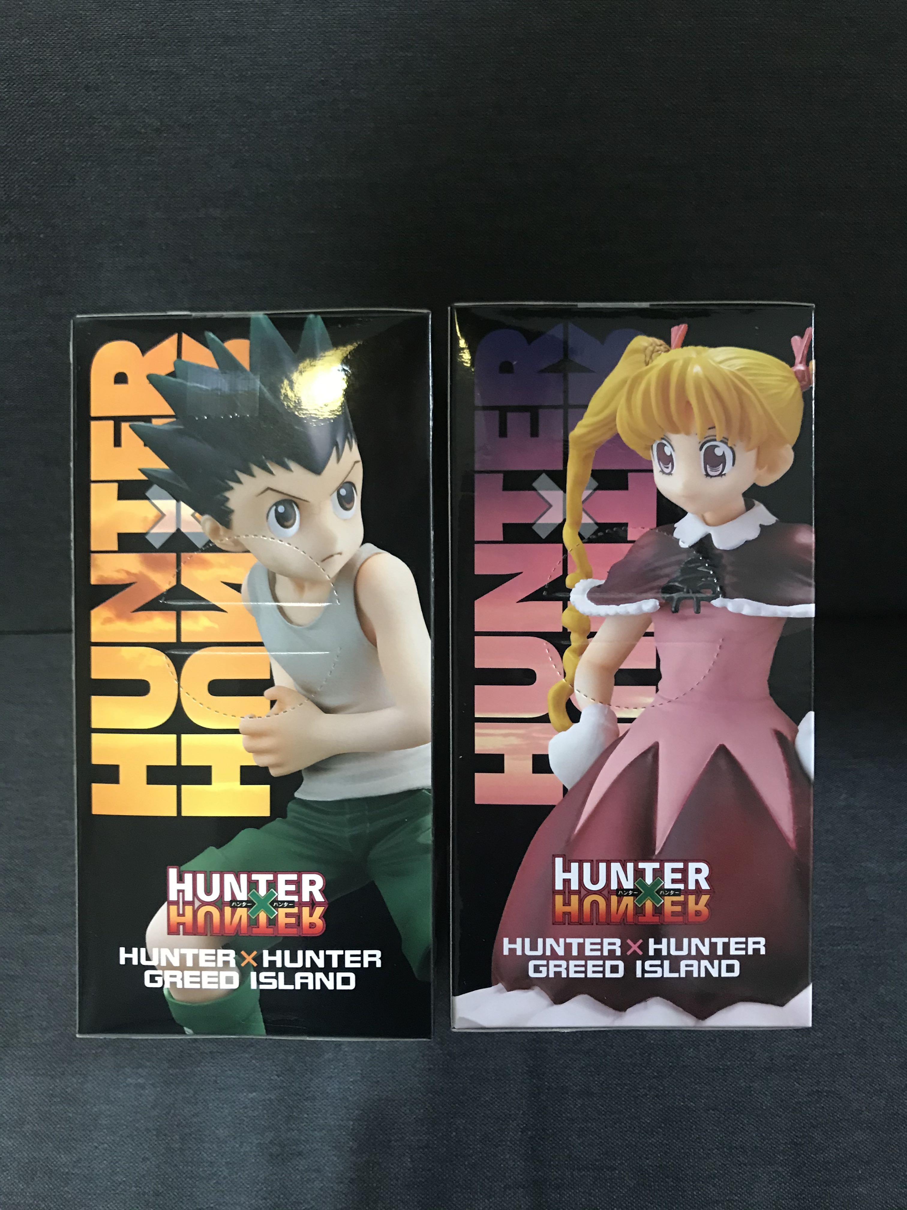Hunter x Hunter 全職獵人 Bandai DXF 貪婪之島 Greed Island Vol.1 黑盒 小岡 + 比絲姬 兩款 ...