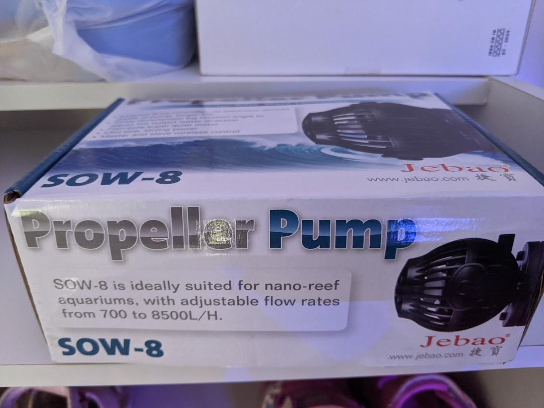 Jebao Propeller Pump SOW-8, Pet Supplies, Homes & Other Pet Accessories on Carousell