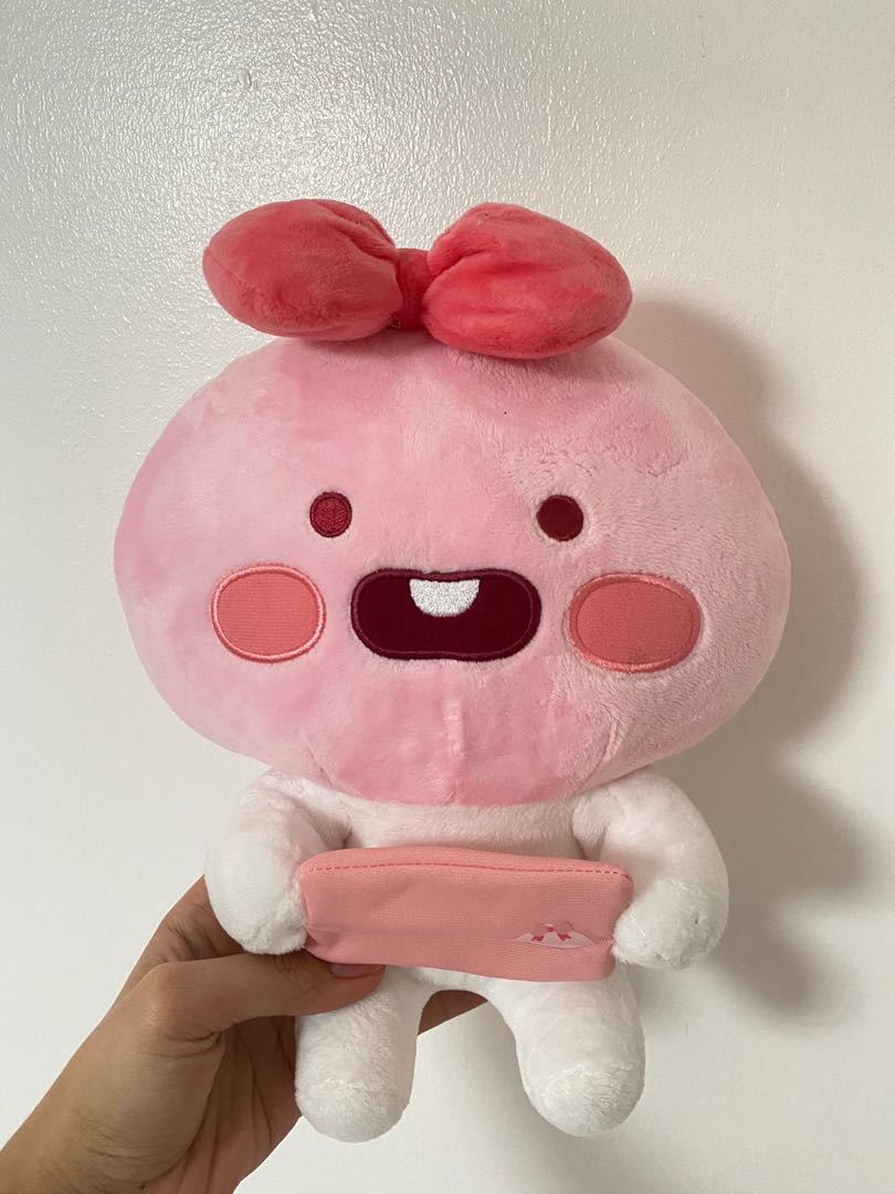 KAKAO FRIENDS Apeach plushie, Hobbies & Toys, Toys & Games on Carousell