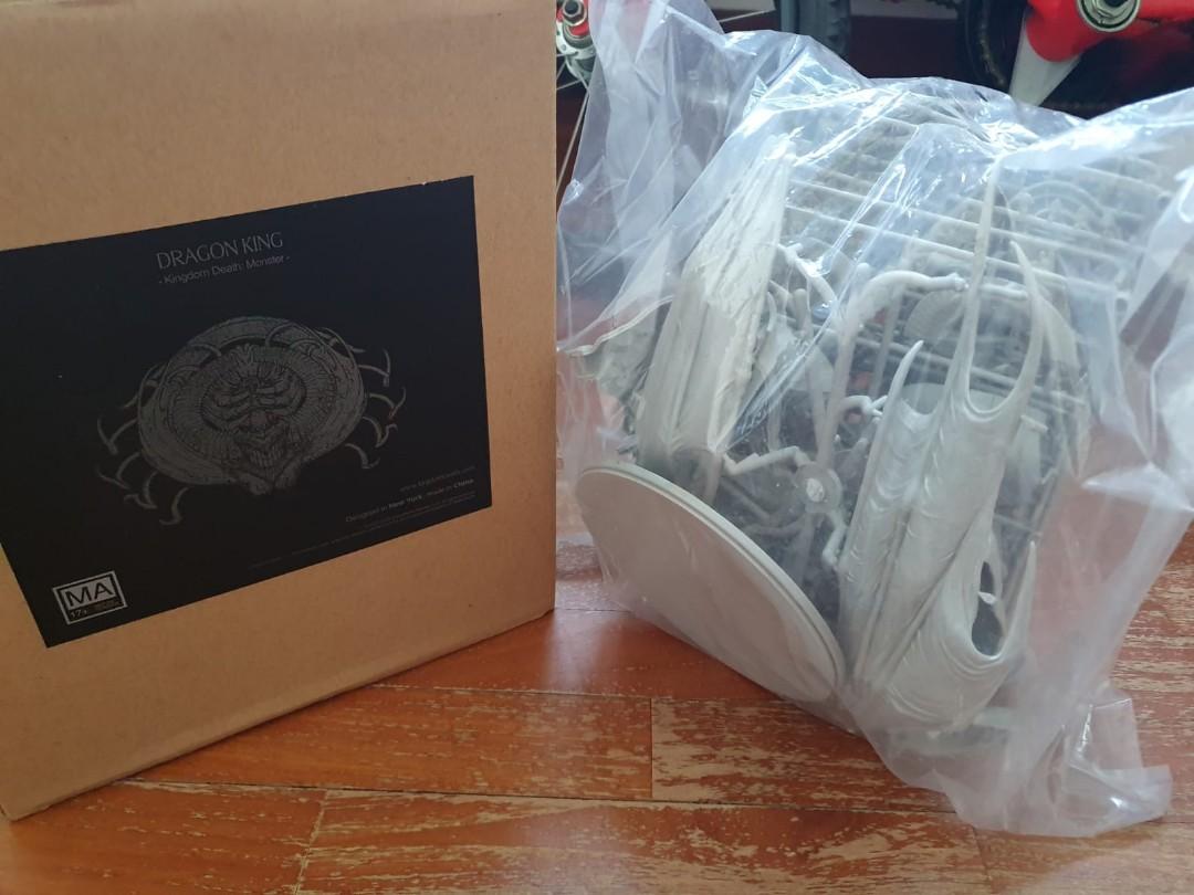 Kingdom Death Monster KDM Dragon King Expansion Miniatures Set ONLY ...