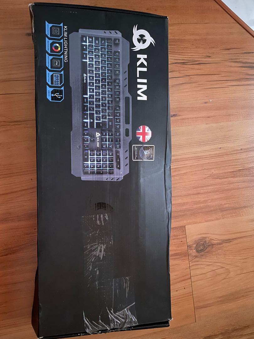 KLIM Wired Keyboard with RGB Light, Computers & Tech, Parts ...