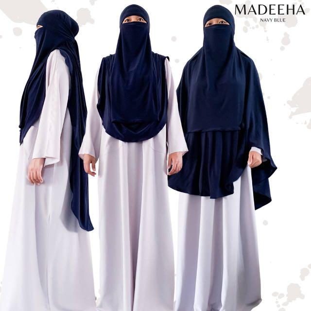 Madeeha Express Hijab Set, Women's Fashion, Muslimah Fashion on Carousell