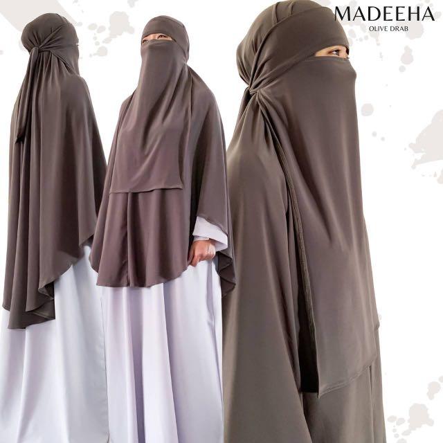 Madeeha Express Hijab Set, Women's Fashion, Muslimah Fashion on Carousell