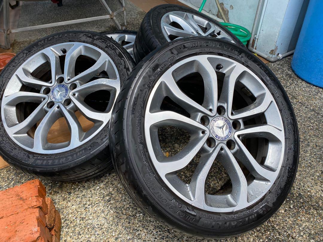 Mercedes Original 17" rim W205 / W204 / W203 / With Michelin tyres ...