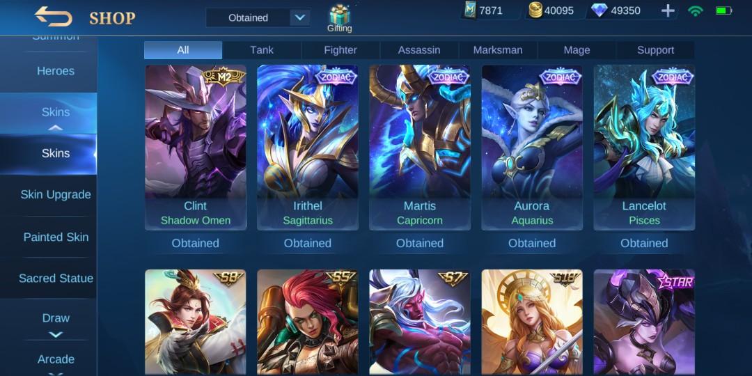 50k gems Mobile Legend MLBB Account, Toys & Games, Video Gaming, In ...